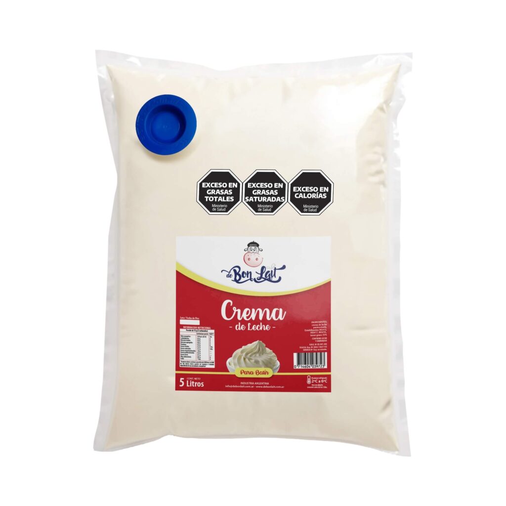 Crema de leche para Batir (5 Lts.) | De Bon Lait